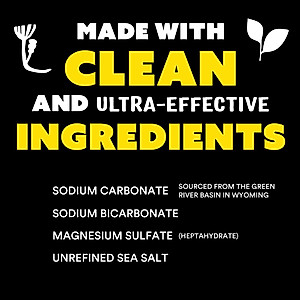 Molly's Suds Original Laundry Detergent Powder | Clean Laundry Detergent Powder for Sensitive Skin | Simple, Effective Ingredients, Stain Fighting | 120 Loads (Unscented)