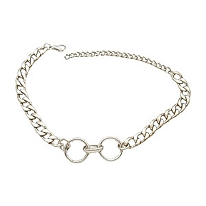 Trendy Fashion Jewelry TFJ Women Western Boot Chains Metal Bling Bracelet Anklet Circle Round Ring Charm Silver