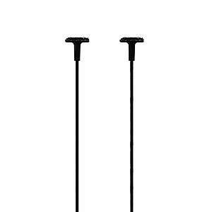 Liberty Safe Rifle Rod Starter - Gun Safe Accessory- Black - Increase Long Gun capacity in Gun Safe (.17 Caliber - 2 Pack)