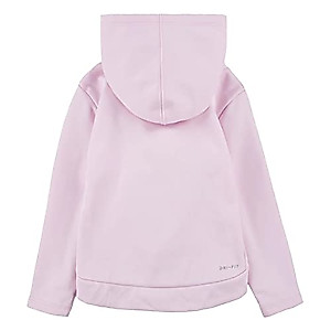 Nike Toddler Girl Leopard Print Fleece High Low Pullover Hoodie (P(26J033-A9Y)/G, 3T)