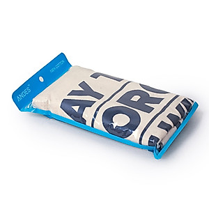 Andes Eco-Friendly Durable Flat-Bottom Canvas Tote with 2 Side Pockets - Handmade from 12 oz. 100% Cotton - Machine Washable - May The Force Be With You Always