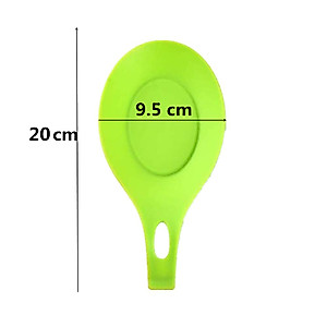 5 Pcs Spoon Rest Set Colourful Silicone Cushion for Kitchen Spoon Rest Utensil Spatula Holder