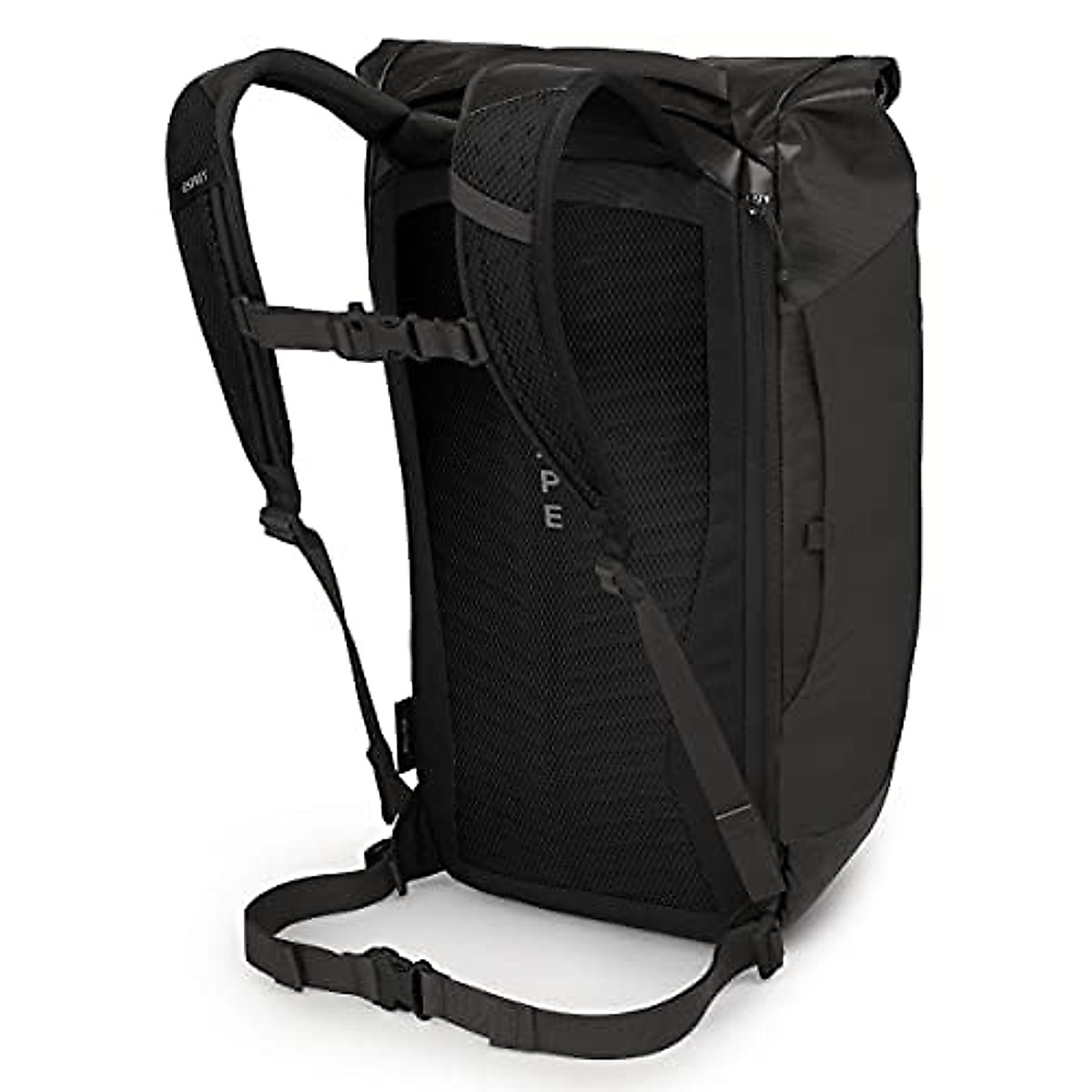 Osprey Transporter Roll Top Laptop Backpack, Black