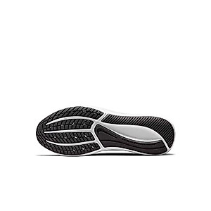 NIKE girl's Running Shoes, Black Grey Dark Smoke Grey Dark Smoke, 38.5 EU