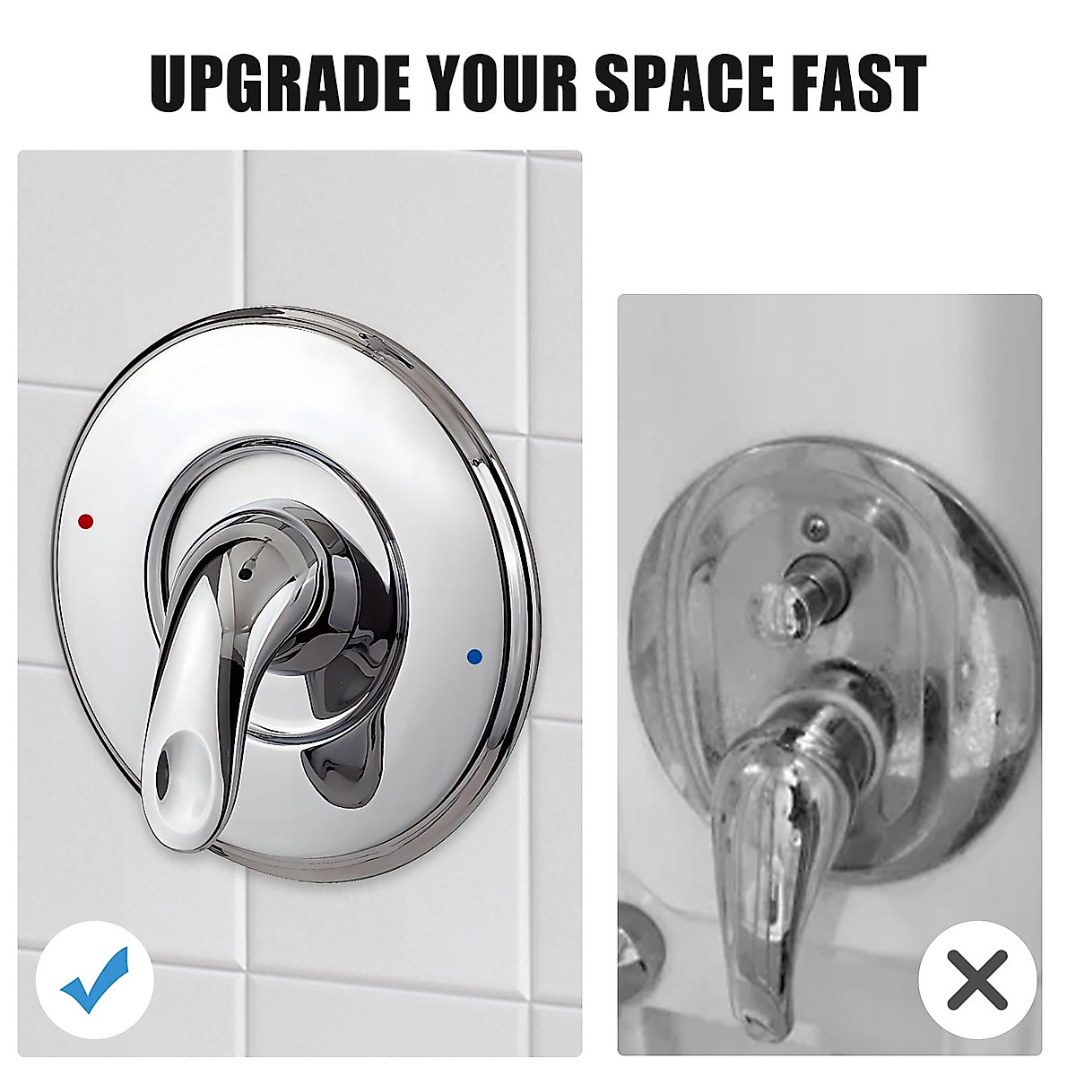 16090 Chateau Collection Escutcheon Replacement Compatible with Moen One-Handle Tub and Shower Faucet Cover Plate, Chrom