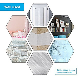Strong Adhesive Plug Hooks Without Nails Multi Purpose Transparent Plastic Hooks Waterproof and Oilproof for Kitchen, Bathroom, Office, Phone, Towel, Robe, etc. Best for Smooth Surface (12 pcs)