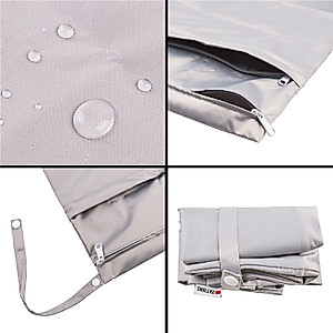 SMALLKE Wet Bag,2 pcs Baby Wet Dry Cloth Diaper Bags,Washable, Reusable for Travel, Stroller, Pool,Beach, Wet Swimsuits,Dirty Gym Clothes, Toiletries, Toys,Mommy Bag (Color 24)