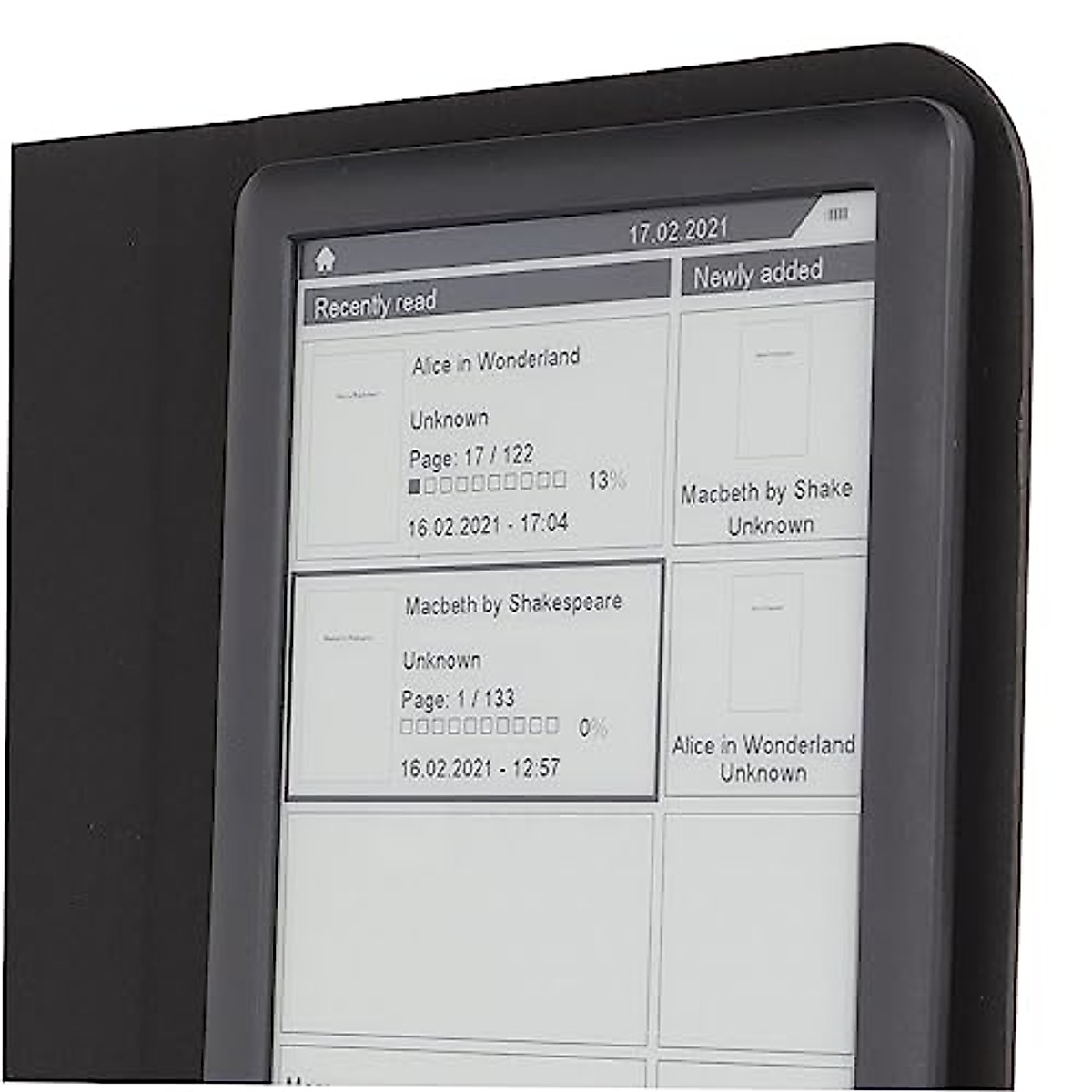Elevate Your Reading Experience with 6-Inch Ink Screen Ereader: 8000 8GB 512MB eBook Reader with Protective Film