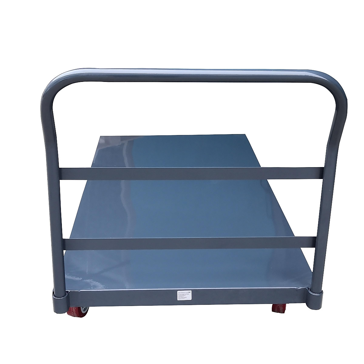 Platform Truck, Steel Deck, 30" x 60", 5" PU Casters, 2000 lb. Cap., Heavy Duty, Industrial Standard, Pake Handling Tools