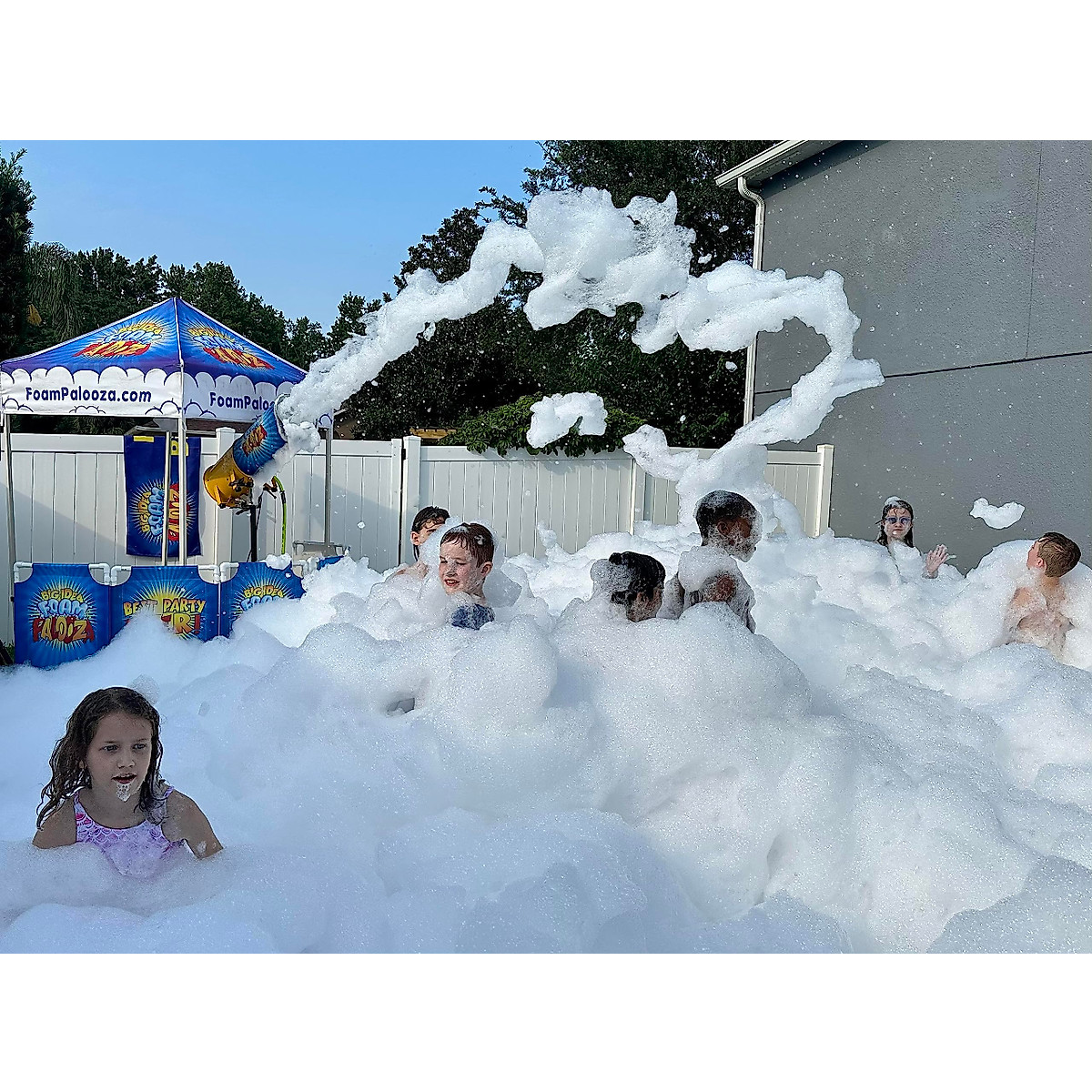 Dr.Party The Most Pro Super Stacking Foam - Up to 720 Gallons or 12 Rounds of Foam Party Fun - Compatible with ALL Foam Machines