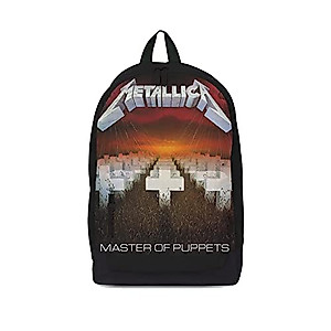 Metallica Backpack, Black, Height 45cm, Width 30cm, Depth 15cm