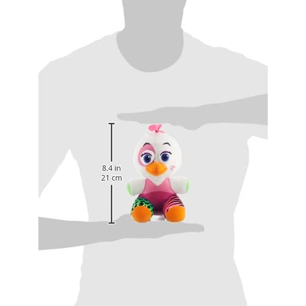 Funko Plush: Five Nights at Freddy's, Security Breach - Glamrock Chica, Multicolour, 6 inches