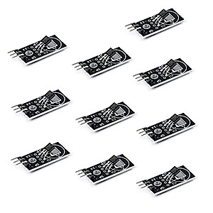 000 JESSINIE 10Pcs DS18B20 Digital Temperature Sensor Module Single Bus Digital 18B20-55~125℃ Temperature Detector