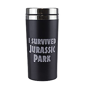 Paladone PP8185JP Jurassic Park Travel Mug | Officially Licensed Movie Merchandise, Multicolored