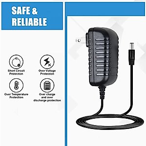 Marg AC/DC Adapter for VTech Dect 6.0 Cordless Phone Main Base DS6151 DS6101 DS6511 DS6641 DS6670 DS6671 DS6751 DS6421 DS6472 DS6401 DS6501 DS6101 (NOT fit Extra handset Cradle.)