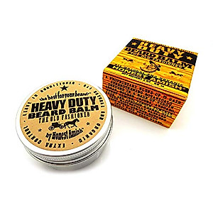 Honest Amish - Heavy Duty Beard Balm - 2 Ounce - Beard Conditioner