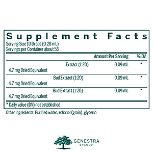 Genestra Brands Defense-gen | Dog Rose, Black Alder, and Silver Birch Herbal Supplement | 0.5 fl. oz.