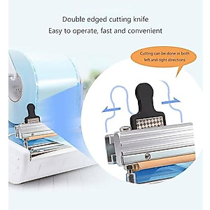 Dental Packaging Sealer, Portable Dental Sealing Machine, 6-level Temperature Adjustment, 250mm Max Sealing Width, For Hospital, Clinic, Lab