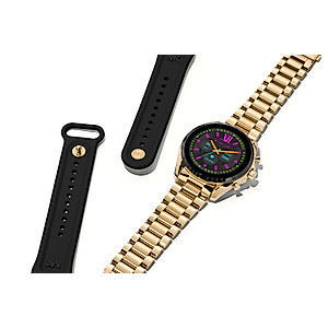 Michael Kors Men's or Women's Gen 6 44mm Touchscreen Smart Watch with Alexa Built-In, Fitness Tracker, Sleep Tracker, GPS, Music Control, Smartphone Notifications (Model: MKT5138V)