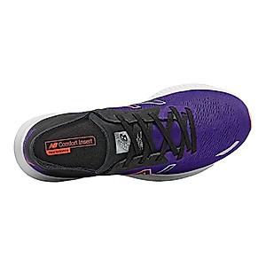 New Balance Women's Dynasoft Pesu V1 Running Shoe, Virtual Violet/Black/Citrus Punch, 6.5