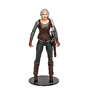 McFarlane Toys - The Witcher Ciri & Geralt of Rivia (Season 3) 7in Action Figure 2pk