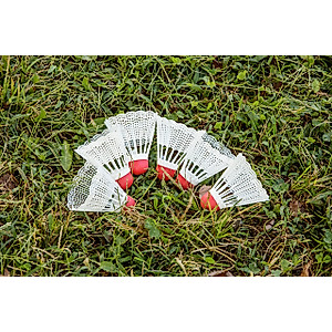 Triumph Sports Regulation Weighted Shuttlecocks - 6-Pack, White (35-7138-2)