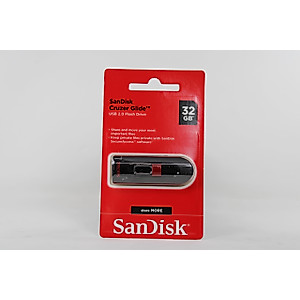 SanDisk Cruzer Glide USB 32GB Flash Drive (SDCZ60-032G-A46)