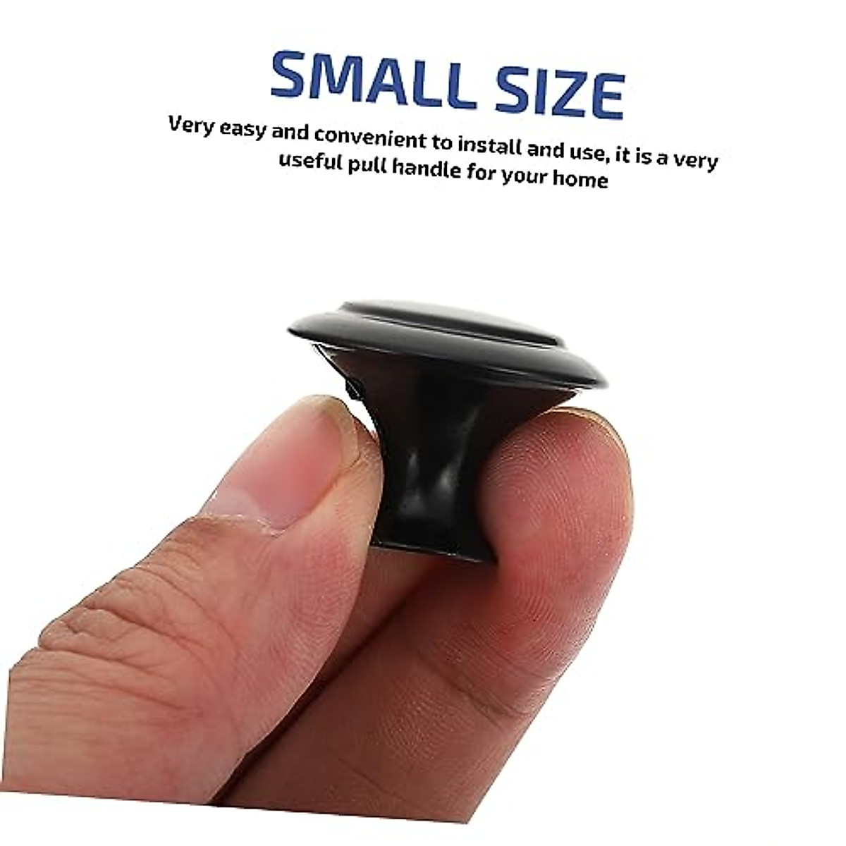 RUNROTOO 10 Pcs Single-Hole Drawer Handle Furniture Knobs Drawer Pulls Door Knobs Drawer Knobs Cupboard Knobs Wardrobe Knobs Furniture Pulls Cabinet Handles Drawer Handles