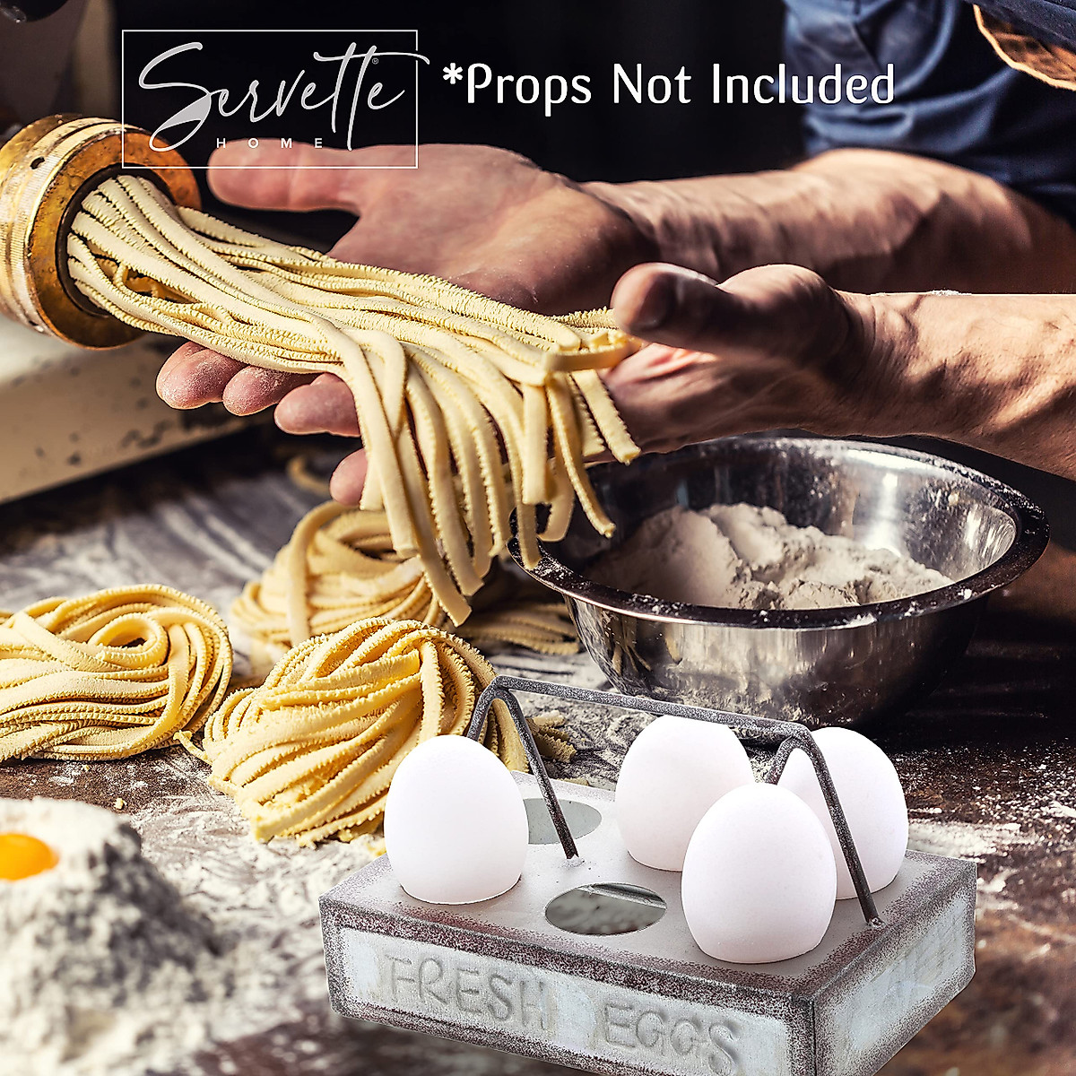 Metal 6 Egg Holder for Fresh Eggs