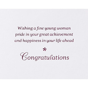 Papyrus Bat Mitzvah Card (Fine Young Woman)