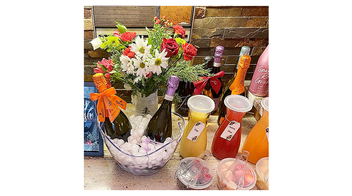 Stylish Acrylic Beverage Tubs for Parties - 4L Ice Buckets