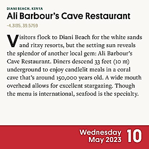 Atlas Obscura Page-A-Day Calendar 2023: 365 Days of Extraordinary Destinations, Bizarre Phenomena, and Other Hidden Wonders