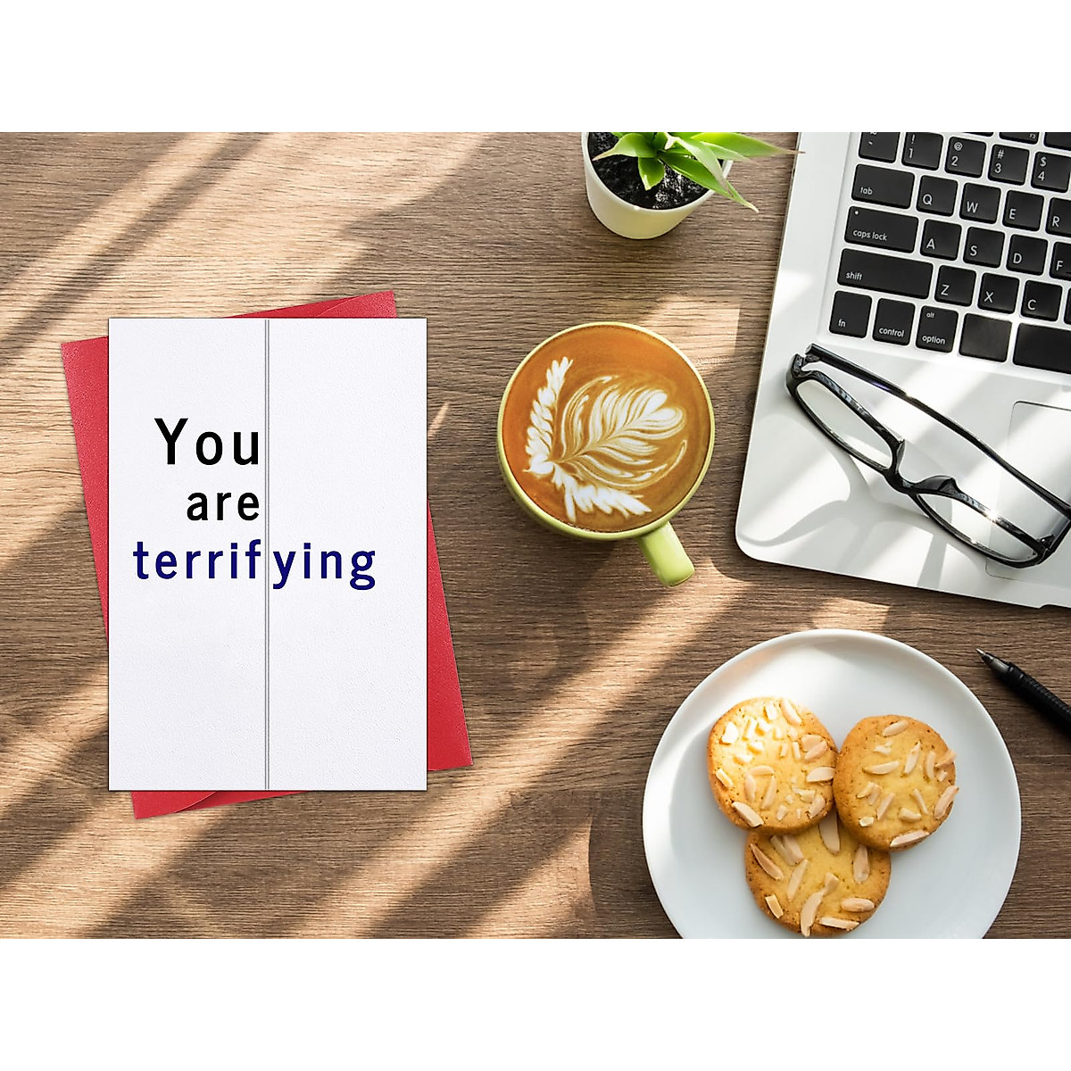 WhatSign Boss Day Card - Funny Appreciation Gift for Men and Women, 6" x 12"