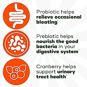 Align Digestive Health Prebiotic + Probiotic Supplement Gummies in Natural Fruit Flavors, Probiotic for Men and Women, #1 Doctor Recommended Brand, 50 Gummies