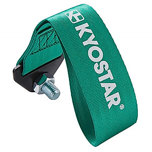 Kyostar Front Car Towing Strap Belt Universal Fitment Green