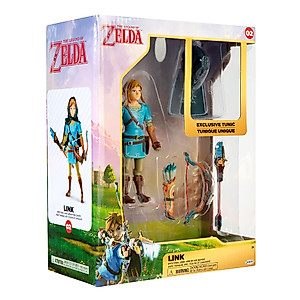 The Legend of Zelda Breath of The Wild Link Exclusive Action Figure [Tunic, Bow, Arrow & Quiver]