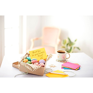 American Greetings Single Panel Blank Cards with Envelopes, Rainbow Colors (200-Count)