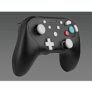 Retro Fighters BattlerGC Wireless Controller - Gamecube, Game Boy Player, Switch & PC Compatible (Black)