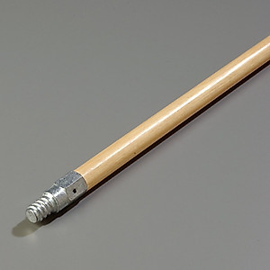 Carlisle FoodService Products 4027500 Metal Tipped Handle, 7/8" D, 0.88" Height, 0.88" Width, 40" Length, Wood/Other