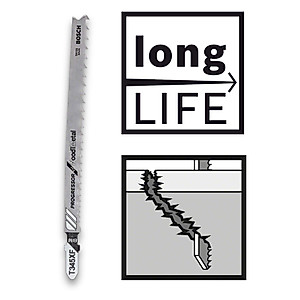 Bosch Professional 15pc Jigsaw Blade Set (MultiMaterial, Accessory for Jigsaws)