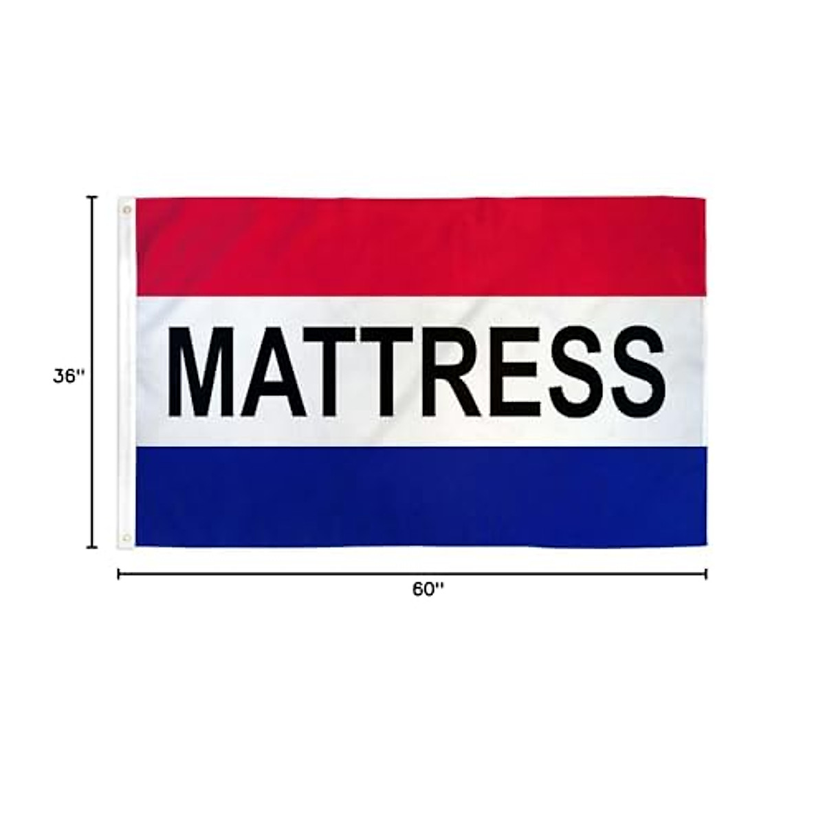 Mattress 3x5 ft Flag Polyester - Perfect for Businesses, Furniture Stores, Mattress Outlets, etc!