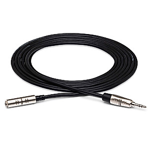 Hosa HXMM-010 REAN 3.5 mm TRS to 3.5 mm TRS Headphone Extension Cable, 10 Feet