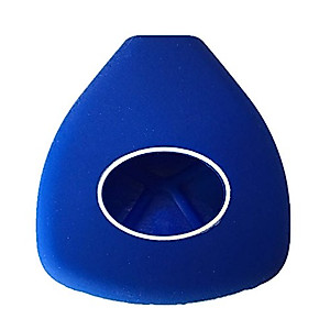 Rpkey Silicone Keyless Entry Remote Control Key Fob Cover Case protector Replacement Fit For Toyota 4Runner Corolla Matrix RAV4 Venza Yaris Pontiac Vibe Scion iQ tC xB xD HYQ12BBY MOZB41TG (Blue)