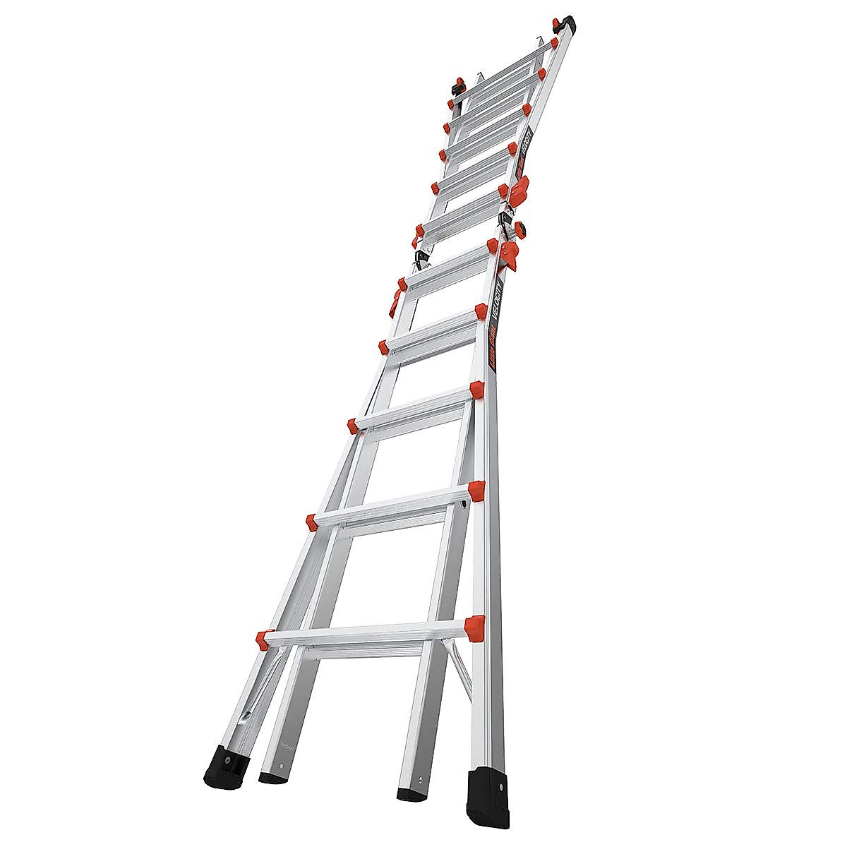 Little Giant Ladder Systems, Velocity with Wheels, M22, 22 Ft, Multi-Position Ladder + DEWALT Screwdriver Bit Set, Impact Ready, FlexTorq, 40-Piece