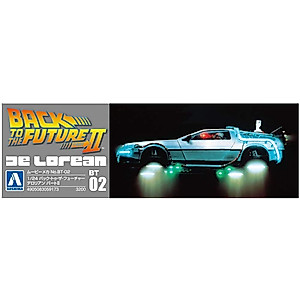 Aoshima 1/24 Scale Kit 11867 Back to The Future Part 2 Delorean