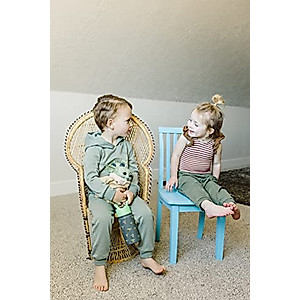 Simple Modern Star Wars Darth Vader Kids Water Bottle with Straw Lid | Insulated Stainless Steel Reusable Tumbler Gifts for School, Toddlers, Boys | Summit Collection | 14oz, Darth Vader