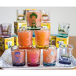 JUST FUNKY My Hero Academia 2-Ounce Square Shot Glass Blind Pack | One Random