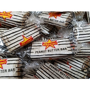 Peanut Butter Bars - Delicious Individually Wrapped 1.5 lbs Bulk Frosted Coated Candy