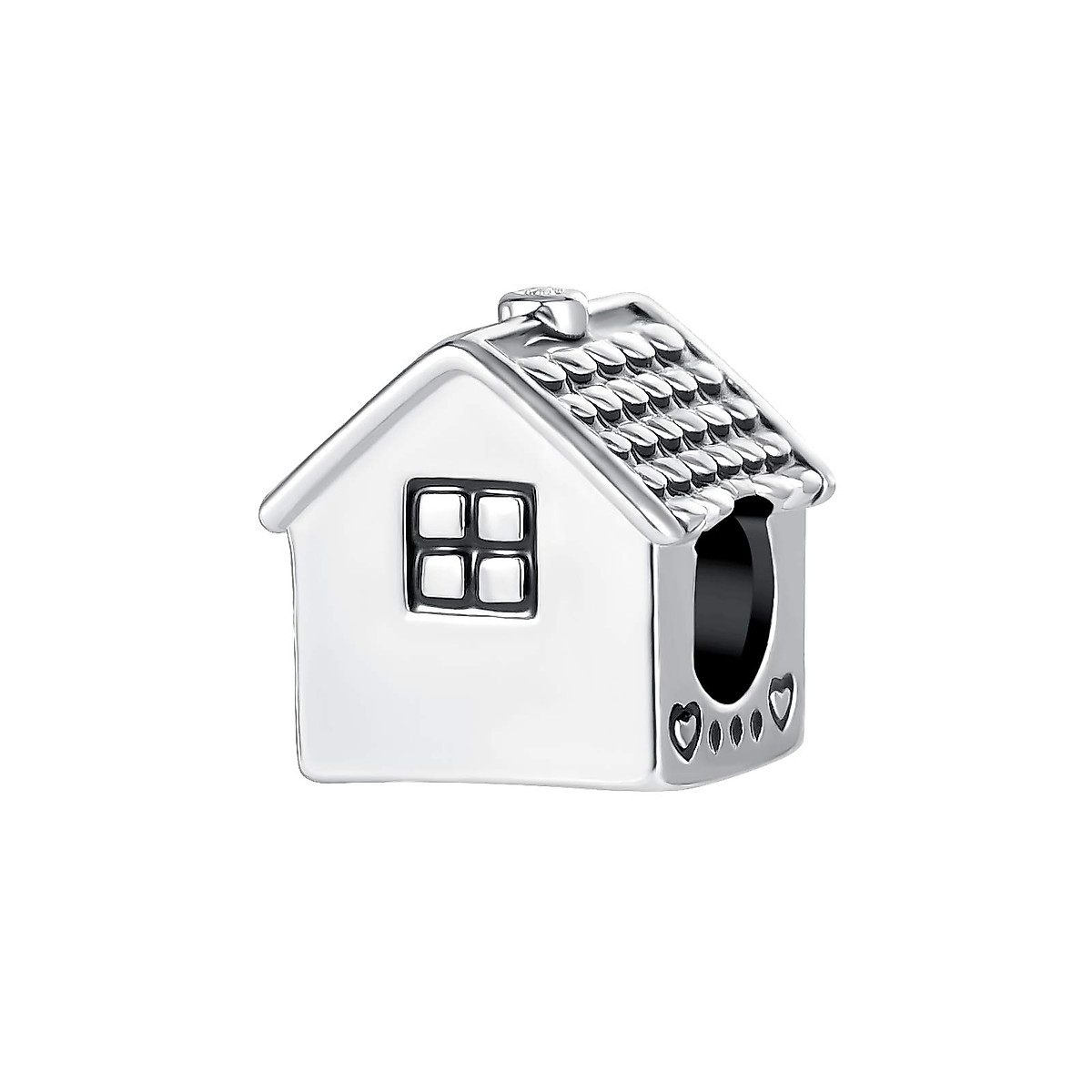 NARTGO Home Family House Charm Compatible with Pandora Charms Bracelets