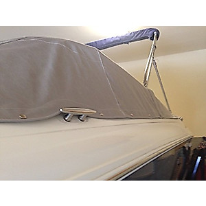 Boat Canvas Snaps 3/8" Inch Diameter, 8 x 3/8" Screw (20 Pack), Stainless Steel Corrosion Resistant Deep Cut Drive Coarse Thread Screw, by Bolt Dropper